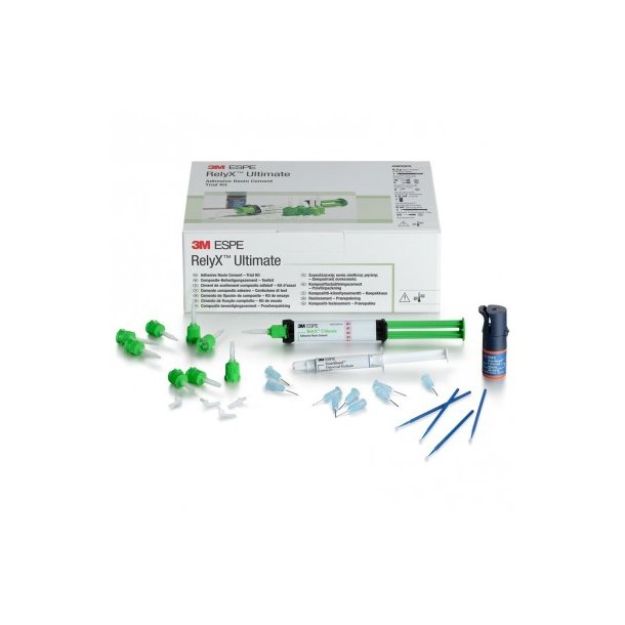 Goetze Dental. 3M RelyX Ultimate Adhesive Resin Cement, Trial Kit, A1 ...