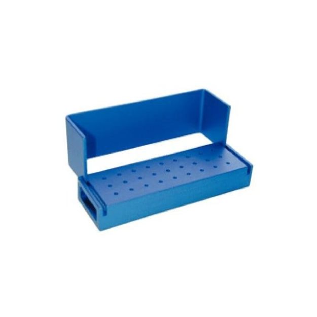Goetze Dental. Kerr Axis Bur Blocks, 21 Hole - FG/RA, 12FG/9RA, Blue ...
