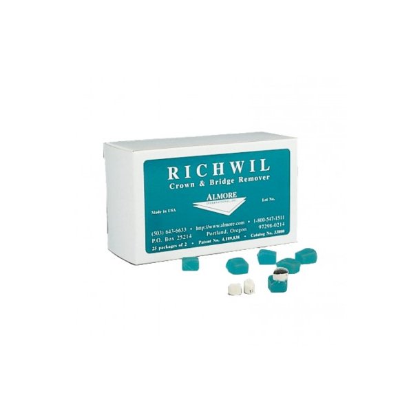 Goetze Dental. CROWN & BRIDGE REMOVER RICHWIL AL 33800 50/BX