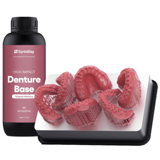 Goetze Dental. SprintRay High Impact Denture Base