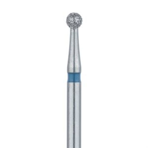 Goetze Dental. Round Diamond Bur, 1.8mm Ø, Medium, FG, 801-018-FG, 5/PK