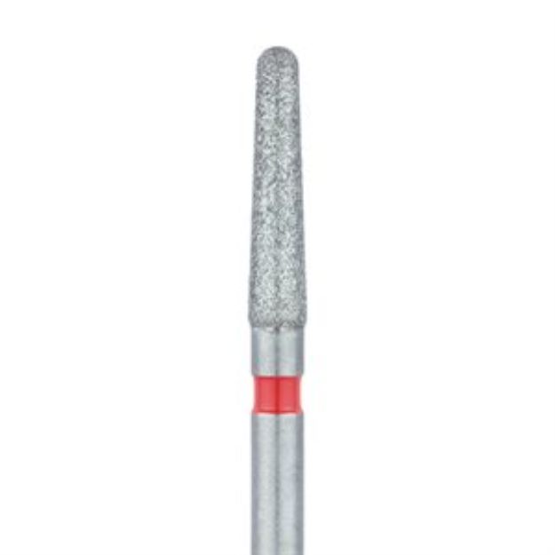 Goetze Dental. Round End Taper Chamfer Diamond Bur, 1.8mm Ø, Fine, FG ...